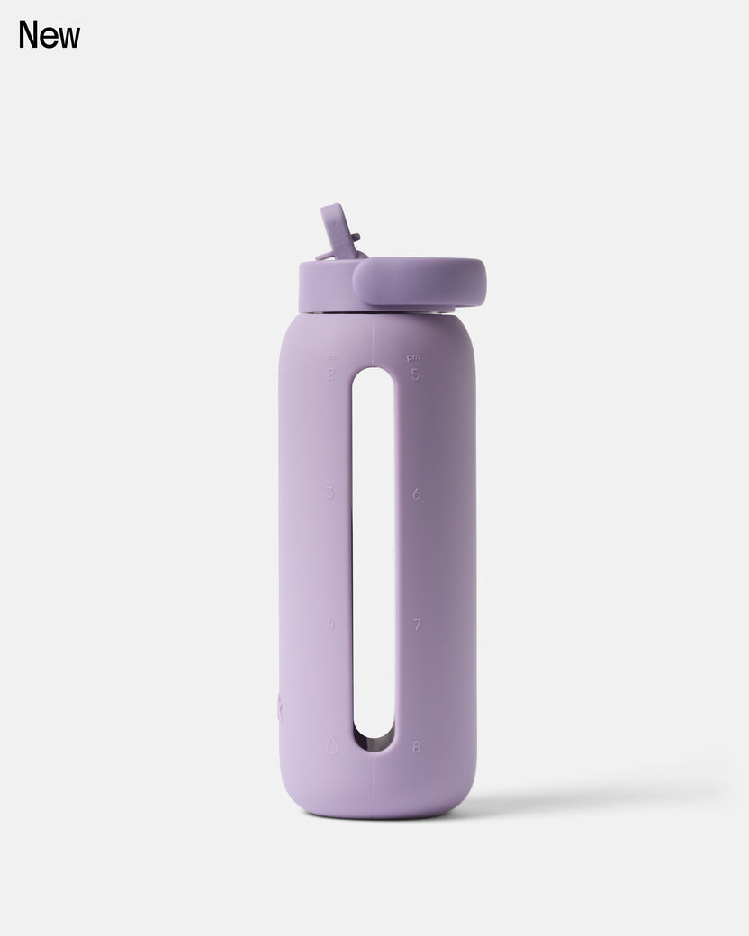 Glass water bottles that help you track your daily water intake – Bink