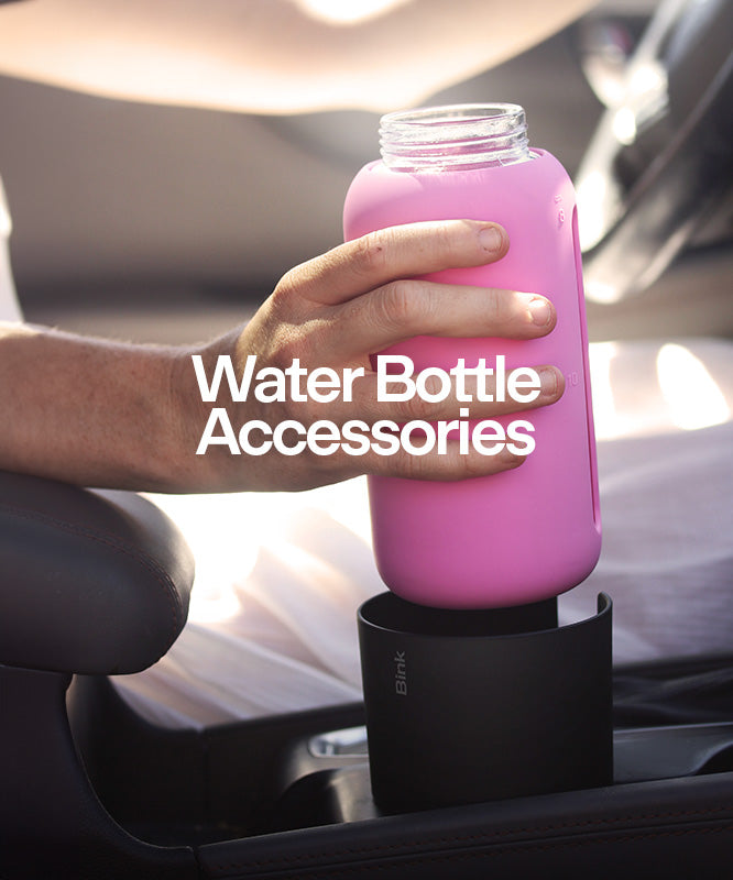 Glass water bottles that help you track your daily water intake